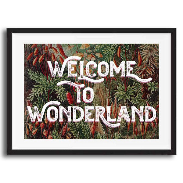 Welcome To Wonderland Sign